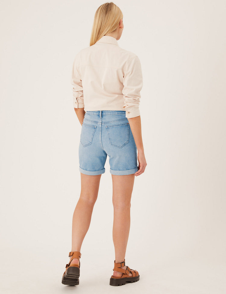 Denim Boyfriend Shorts Marks & Spencer Philippines