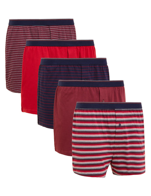 5pk Pure Cotton Cool & Fresh™ Jersey Boxers Marks & Spencer Philippines